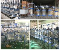 China ISO GMP Ultrasonic Reactor Glass & Stainless Steel Reactor Jacketed Or Lined for sale
