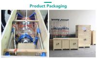 China 150L Distillation Reactor Water Cooled Jacketed Lab Reactor for sale