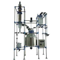 China Single Layer Glass Reactor 1L 2L 3L Glass & Stainless Steel Reactor for sale