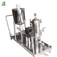 China Oil Extraction Bag Filter Vacuum Filtration System Toption China for sale