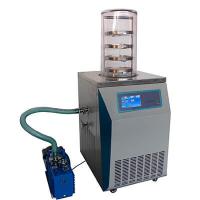 China Vertical Vacuum Freeze Dryer Small Scale Laboratory Lyophilizer for sale