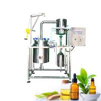 China 95% Extraction Efficiency Essential Oil Plant Extraction Equipment with TOPTION PLC Control for sale