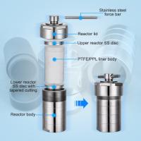 China Hydrothermal Synthesis Autoclave Reactor with PTFE Lined Vessel for sale
