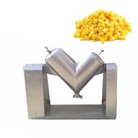 China Stainless Steel V Shape Dry Powder Mixing Machine with Vacuum Pump Included for sale