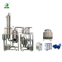 China Customizable Stainless Steel Ethonal Evaporation Falling Film Evaporator for sale