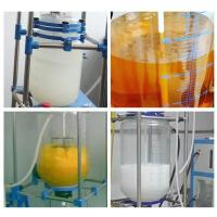 China 150l Jacketed Filtering Glass Reactor Superior Filtration High Performance for sale