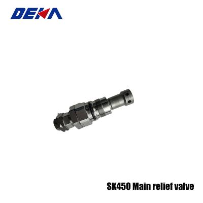 China Power Parts Heavy Equipment EXCAVATOR  Hydraulic Piston Pump Spare Part  SK450  Main Relief Valve For Hydraulic Pump for sale
