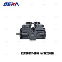 China Casting Iron Excavator Piston Pump K5V80DTP-0E02 For SK200SR Hydraulic Mian Pump for sale