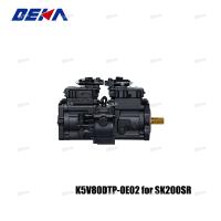 China Casting Iron Excavator Piston Pump K5V80DTP-0E02 For SK200SR Hydraulic Mian Pump for sale
