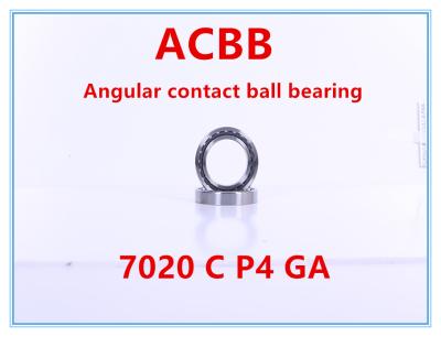 China 7020C P4 GA   Angular Contact Ball Bearing for sale