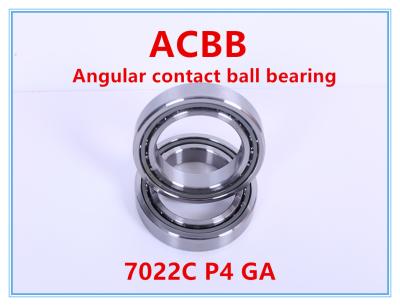 China 7022 C P4 GA   Angular Contact Ball Bearing for sale