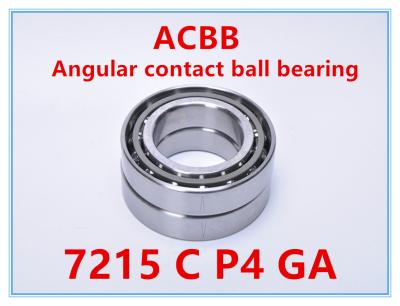 China 7215 C P4 GA   Angular Contact Ball Bearing for sale