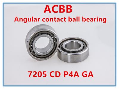 China 7205 CD GA P4A Angular Contact Ball Bearing for sale
