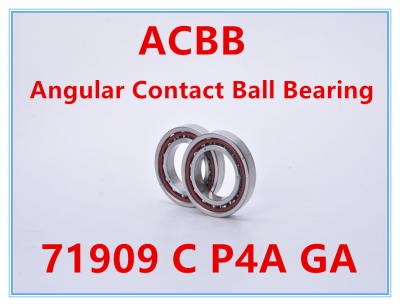 China 71909 C P4A GA   Angular Contact Ball Bearing for sale