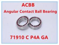 China 71910 C P4A GA Angular Contact Ball Bearing for sale