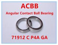 China 71912 C P4A GA Angular Contact Ball Bearing for sale