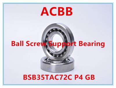 China 35TAC72B P4 GB Thrust Angular Contact Ball Bearing for sale