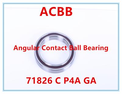 China 71826 C P4A GA  Angular Contact Ball Bearing for sale