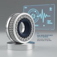China High Wear Resistance Textile Bearing with Low Noise Operation and Speed Up To 3000 RPM for Transmission and Instruments for sale