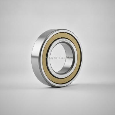 China 7206 AC P4A GA Angular Contact Ball Bearing with 25° Contact Angle for Heavy Duty Milling Spindles at 22,000 RPM for sale