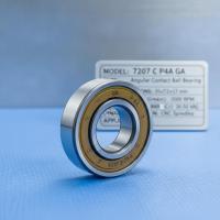 China 7207 C P4A GA Angular Contact Ball Bearing 35x72x17mm 20000RPM High Speed 30.50 kN Dynamic Load for CNC Spindles for sale