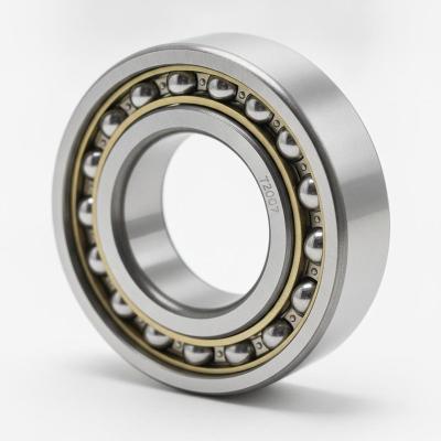 China 7207 AC P4A GA Angular Contact Ball Bearing with 25° Contact Angle and 18,000 RPM Speed Limit for Precision Applications for sale