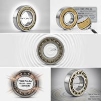 China Hybrid Ceramic Ball Angular Contact Bearing 71910AC P4 High Speed 30000RPM Spindle Bearing for sale