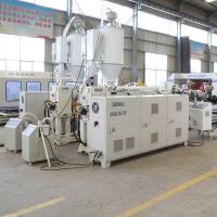 China Single Screw PP Corrugated Pipe Making Machine 32-200mm 550kg/h High Speed for sale