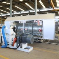China HDPE PP PVC Double Wall Corrugated Pipe Extruder OD 40mm-2000mm SL1000 for sale