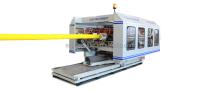 China Electric Corrugated Tube Extrusion Line 32-200mm Pipe Range 550 kg/h Output for sale