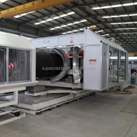 China Single Screw Plastic Pipe Extrusion Line Corrugated Drainage Pipe Making Machine for sale