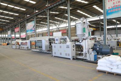 China SL600 DWC Pipe Machine Plastic Corrugated Pipe Making Machine 75mm 90mm Extruders for sale