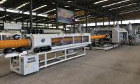 China PE PP HDPE LDPE Pipe Making Machine Double Wall Corrugated Pipe Manufacturing Machine for sale