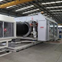 China Stable Type Dual Wall Plastic Corrugated Pipe Extrusion Line Drain Pipe Production Machine for sale