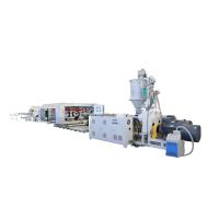 China PE/PP Dual Single Layer Corrugated Pipe Equipment And Forming Machine for sale