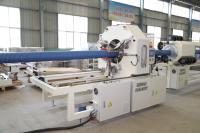 China Double Wall Corrugated Pipe Extruding Machine Drainage HDPE PP Pipe Production Line for sale
