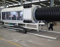 China PP PE Double Wall Corrugated Pipe Extrusion Line Sewage Pipe Production Line for sale