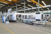 China Customizable  Full Automatic Water Cooling PE Plastic DWC Pipe Machine Production Line for sale