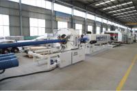China Single Screw PP PE PVC Corrugated Pipe Extruder HDPE Sewage Pipe Extrusion Line SL300 for sale