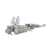 China High Speed DWC Pipe Extrusion Line DN32-200mm for Electric Conduit Drainage Sewage for sale