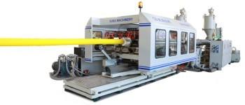 China Single Double Wall Horizontal Bridge Prestressed Corrugated Pipe Machine Extrusion Line for sale