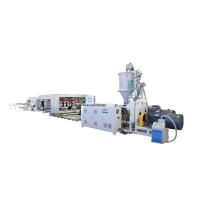 China PE PP HDPE Corrugated Pipe Machine Dual Single Wall Spiral Pipe Forming Machine for sale