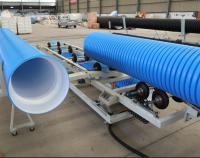 China Closed Loop Water Cooling Corrugated Pipe Machine Double Wall Drain Pipe Making Machine DN100-OD630 for sale