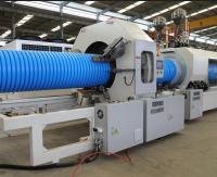 China Closed Loop Water Cooling Corrugated Pipe Machine Double Wall Drain Pipe Making Machine DN100-OD630 for sale