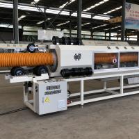 China 100-315mm Corrugated Pipe Extrusion Line With Excellent Performance for sale