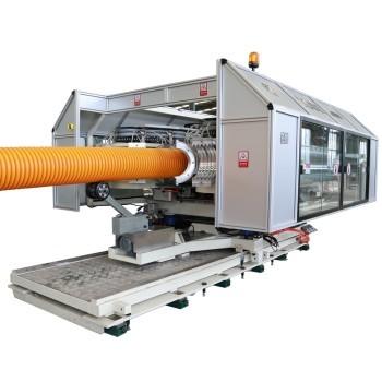 China SL300 Corrugated Pipe Machine ID100-OD315 High Precision Cutting System 310kW for sale