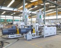 China Single Screw Double Wall Corrugated Drain Sewage Pipe Making Machine for sale