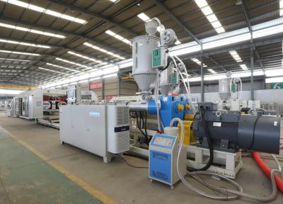 China Large Ratio Screw HDPE PE PP Corrugated Pipe Production Line DWC Tube Extrusion Machine 36:1 L/D for sale