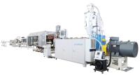 China Double Wall HDPE Pipe Production Line for Drainage Sewage DN100-OD315 750kg/h for sale