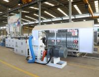 China Easy Operation Corrugated Pipe Extruder High Speed PE PP HDPE Pipe Extruder Machine for sale